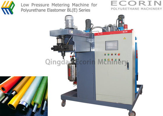 PLC Control Low Pressure Polyurethane Casting Machine For Elastomer Roller