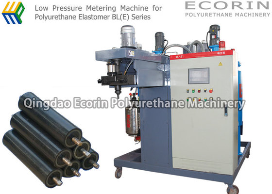 Elastomer Rubber Roller Polyurethane Metering Machine Low Pressure 220 L Tank