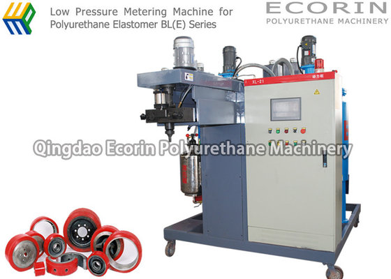 Polyurethane Elastomer Wheels Making PU Casting Machine Temperature Controlled