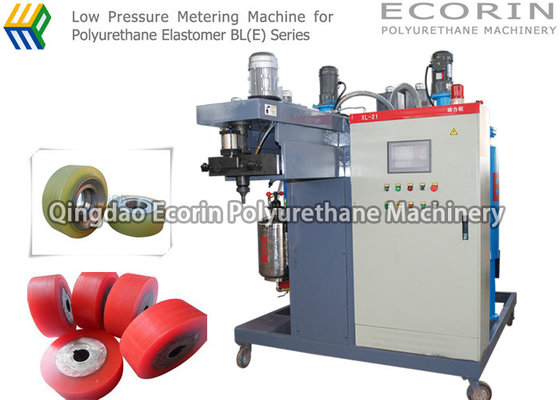 Vacuum High Density Polyurethane Casting Machine With OP7 Operating Panel