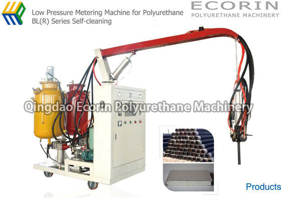 Low Pressure Polyurethane Metering Machine Pipe Spray Foam Insulation Machines