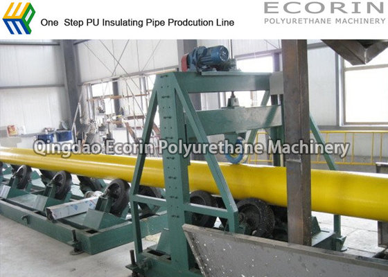 Polyurethane Pipe Insulation Continuous Production Line With Extruder Machine