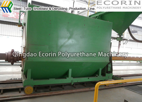 500 m2 / h Auto Shotblasting Equipment / Derusting Production Line Multi Function