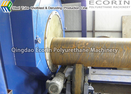 48 - 1400 Mm Steel Shot Blasting Machine Derusting / Shot Blast Equipment
