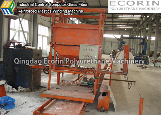 Glass Fiber Reinforced Pipe GRP Winding Production Line CNC Computer Control