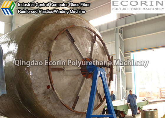 Drive Head GRP Winding Production Line For Pipe Making ISO Certification