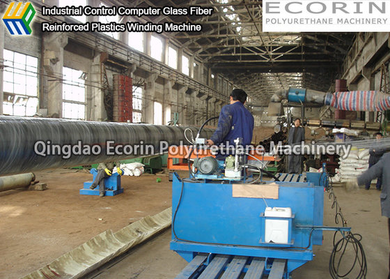 Industrial Glass Fiber Reinforced Plastics Winding Machine Computer Control