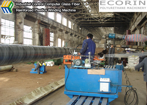 Industrial Glass Fiber Reinforced Plastics Winding Machine Computer Control