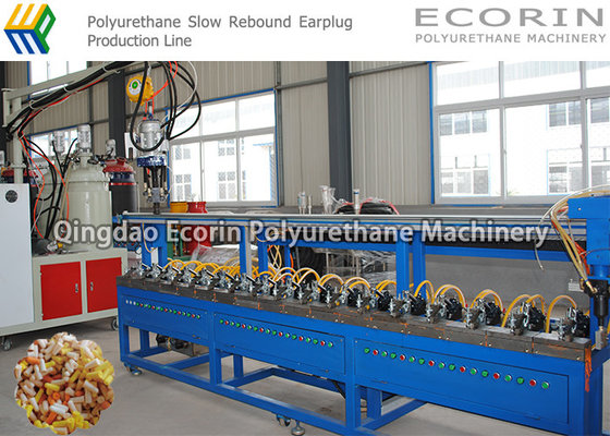 80 L Polyurethane Ear Plug Machine / Noise Reduction Earplugs Production Line