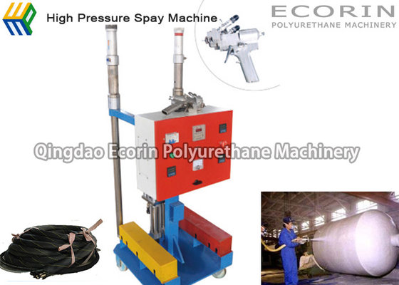 Container Tank External Wall Spray Foam Insulation Machine PU Corrosion  Protection