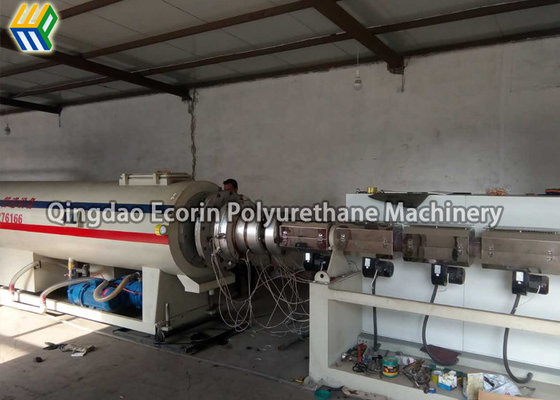 BLSJ6-200 Large diameter PE pipe extruder / New type high efficiency pipeline production line