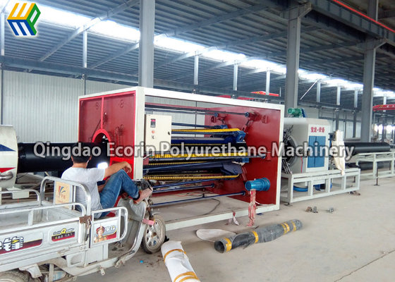 Low Price PLC Control High Efficiency Intelligent  LDPE / HDPE  Plastic Pipe Single Screw Extruder Machine