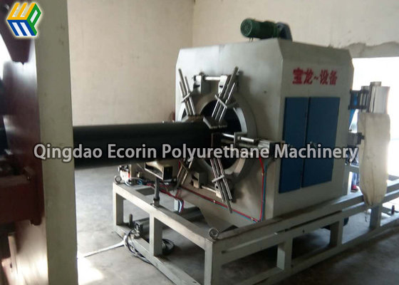 Low Price PLC Control High Efficiency Intelligent  LDPE / HDPE  Plastic Pipe Single Screw Extruder Machine