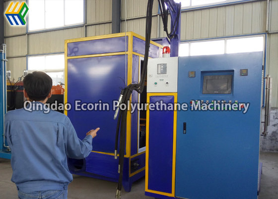 The fridge filled Cyclopentane High Pressure Polyurethane Foam Machine HW ( R ) - 100 380V 18KW