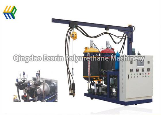 PHRF-100 Series  High precision axial piston pump A2VK  and PLC Control High Pressure PU Pouring Block Foaming Machine