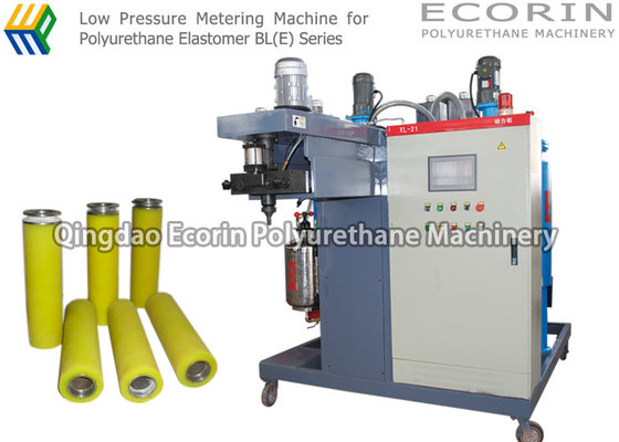 Industrial Polyurethane Moulding Elastomer Machine , Polyurethane Roller PU Injection Moulding Casting Machine