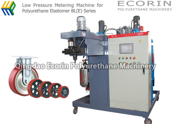 PLC Control Polyurethane Moulding Machine For Elastomer Casting Parts high Speed Mixing