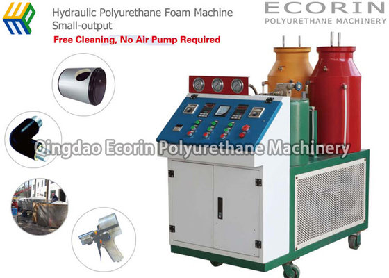 Hydraulic Polyurethane Foam Filling Machine Small - Output Auto Cleaning