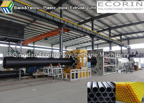 Single Screw  PU Heat Insulation Pipe Machine Easy Operation 37 - 230 KW