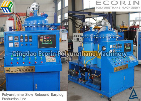 Polyurethane Slow Rebound Earplug Continuous Production Line High Efficiency