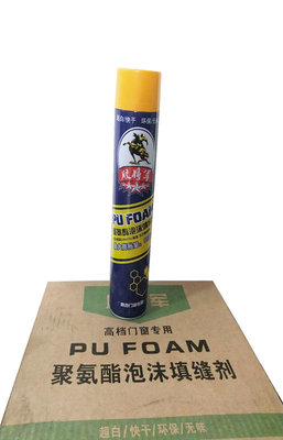 Building / Construction Polyurethane Foam Adhesive Spray Waterproof 750ml