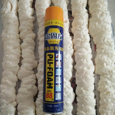 Waterproof Exterior Polyurethane Foam Filler / Foam Hole Filler Fast Drying