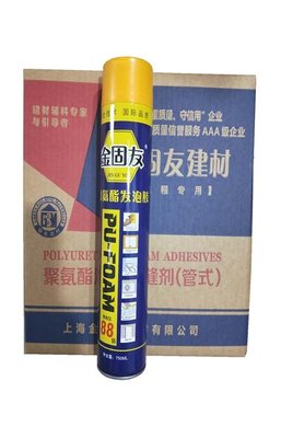 Outdoor Polyurethane Construction Adhesive / Expanding Foam Gap Filler For Stone