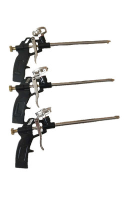Black Zinc Alloy Polyurethane Foam Gun Anti Corrosion CE Certificated