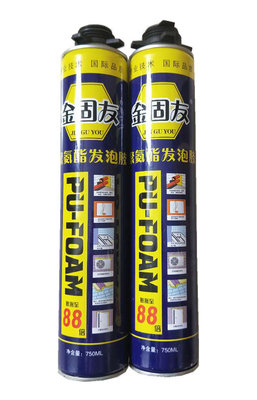 Interior Automotive Polyurethane Adhesive Fill And Seal Expanding Foam Sealant 750ml
