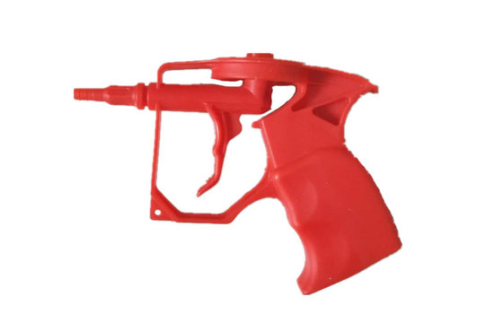 Red Color Plastic PU Foam Spray Gun Ergonomic Design OEM/ODM Available