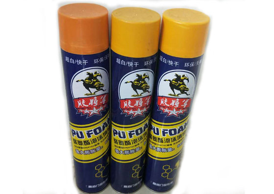 Flame Retardant Polyurethane Foam Adhesive / Expanding Polyurethane Glue 600g-900g