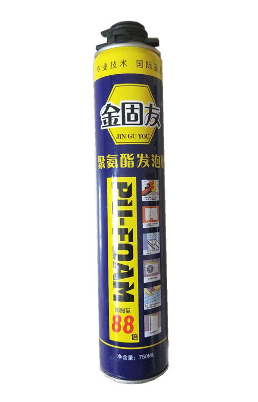 All Season Expanding Polyurethane Foam Sealant Gun Type Spray Foam Caulk 500ml 750ml