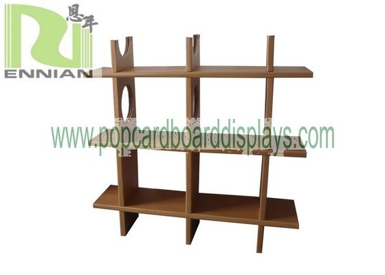 China Recycled Material Cardboard Bookshelf Environmental Freindly Corrugated Cardboard Furniture ENCF033 supplier