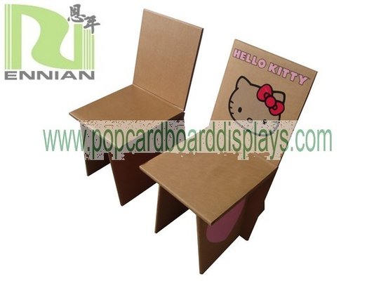 China Cardboard Chairs Child Chair Corrugated Cardboard Furniture Cardboard Displays Paper Shelf ENCF039 supplier