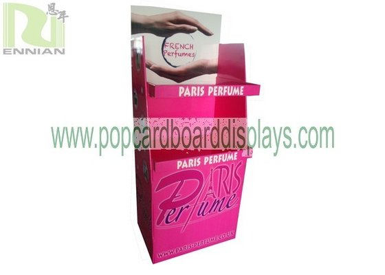 China Paperboard Corrugated Floor Displays Recycable For Electronic Products supplier