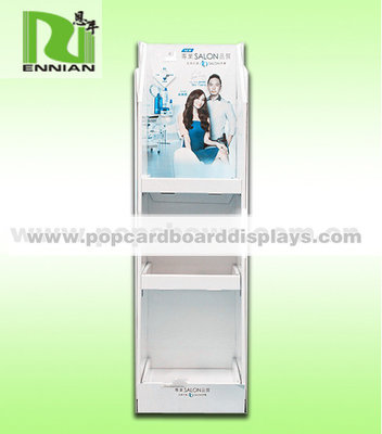 China Creative Durable Folding Cardboard Display Racks Eco Friendly supplier