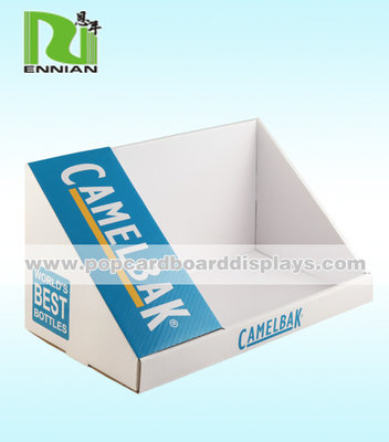 China Full Color Cardboard Counter Displays Promotion Gifts Corrugated Pop Displays With Tiers supplier