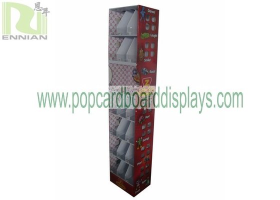 China Children Toys Cardboard Display Shelf Point Of Sale Display FSDU Paper Display Racks ENCS037 supplier