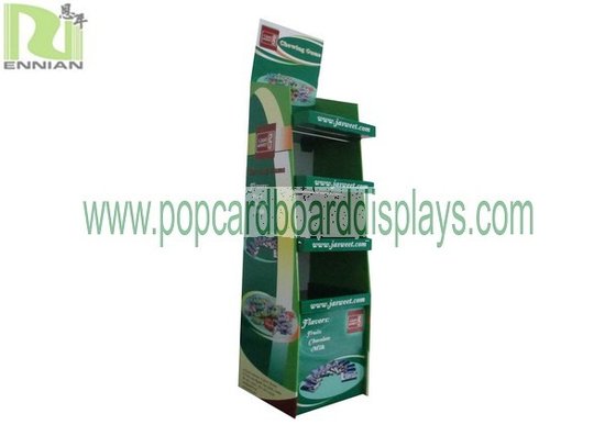 China Pos Food Pop Cardboard Displays Racks Corrugated Displays Stand supplier