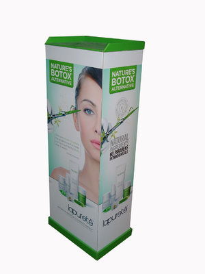 China Promotional Cardboard Pallet Display Folding Custom Cardboard Display Stands supplier