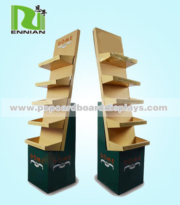 China Customize Pos Cardboard Pallet Display Stand Promotion Portable Display Stands supplier