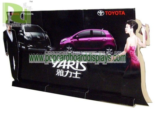 China Lightweight Standee Display Custom Cardboard Display For Car supplier