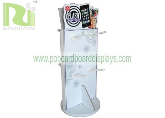 China Modern POP Cardboard Displays / Paperboard floor display rack For Earring supplier