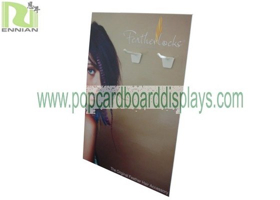 China Gift Standee Displays with hooks , Cardboard Counter Displays ENSD013 supplier
