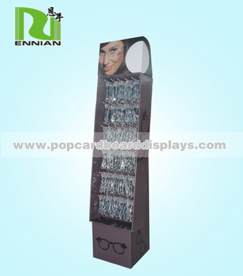 China Reading glasses POP Cardboard Displays , paper table top display stand ENPD110 supplier