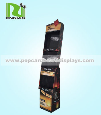 China ENFD099 cardboard dump bin , Cardboard Floor Displays with hooks supplier
