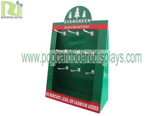 China Eco - Friendly Corrugated Cardboard Counter Displays Offset Printing For Christmas Gift supplier