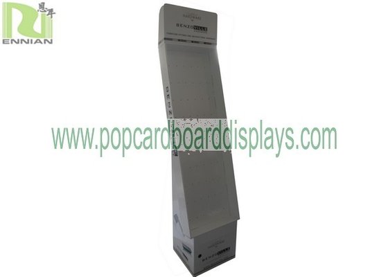China Store Cardboard Display Stand With Hooks / Gift Card Display Stand Storage Box supplier