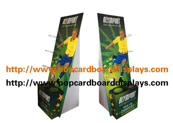 China Portable Lightweight Assemble Cardboard Floor Displays Environment Friendly supplier