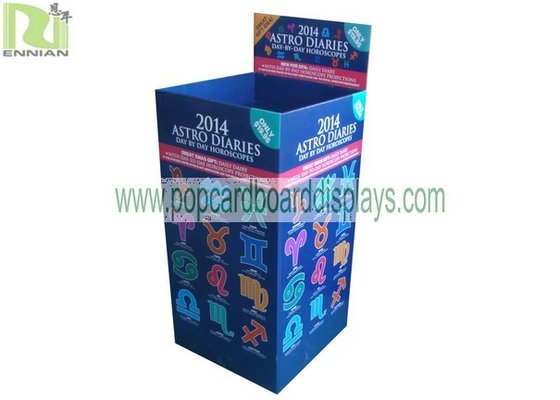 China Colorful Cardboard Dump Bin Display Uv Lamination For Exhibition supplier